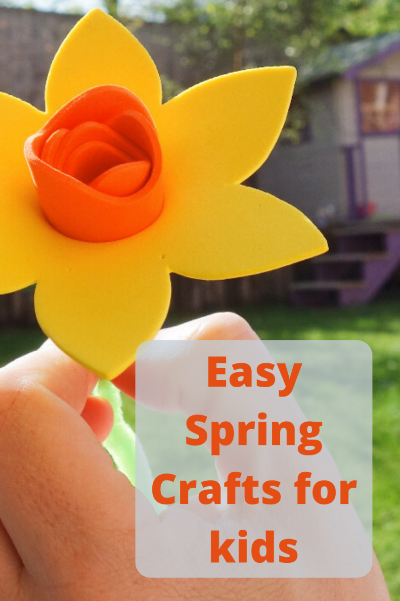 Easy Spring Crafts for Kids. Simple Craft ideas for all ages.